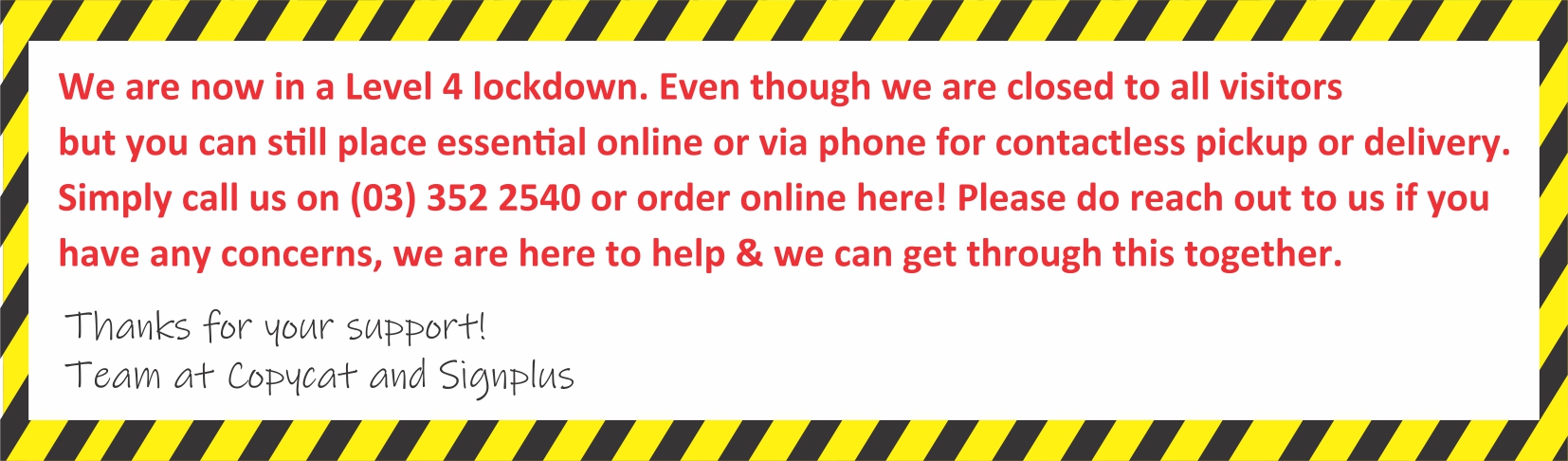 Copycat Service Centre | Print | Sign | Web | Christchurch